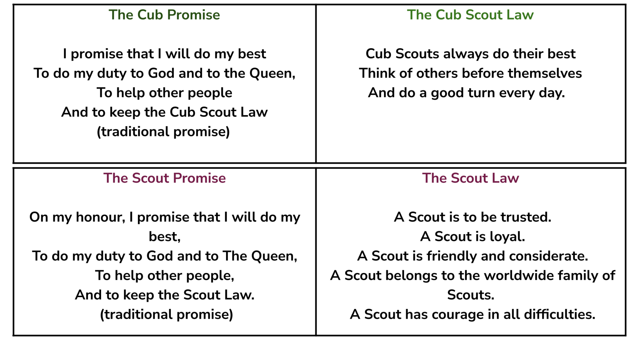 The Scout Promise | 1st Leatherhead
